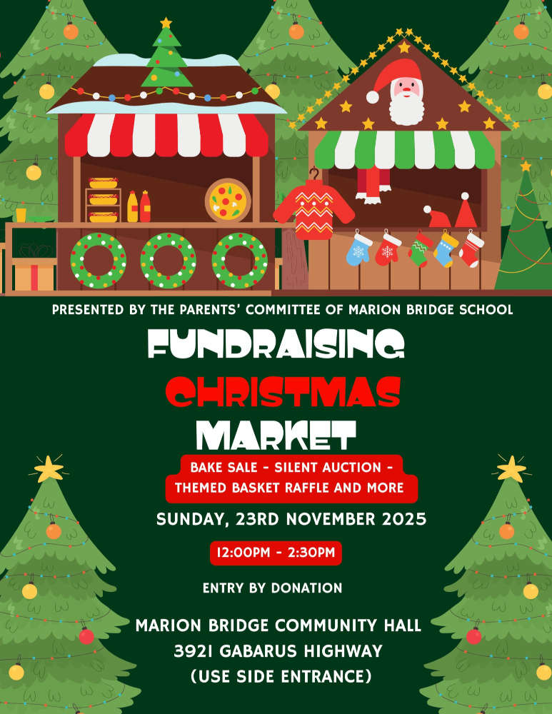 Marion Bridge Home and School Christmas Market - MARION BRIDGE & AREA